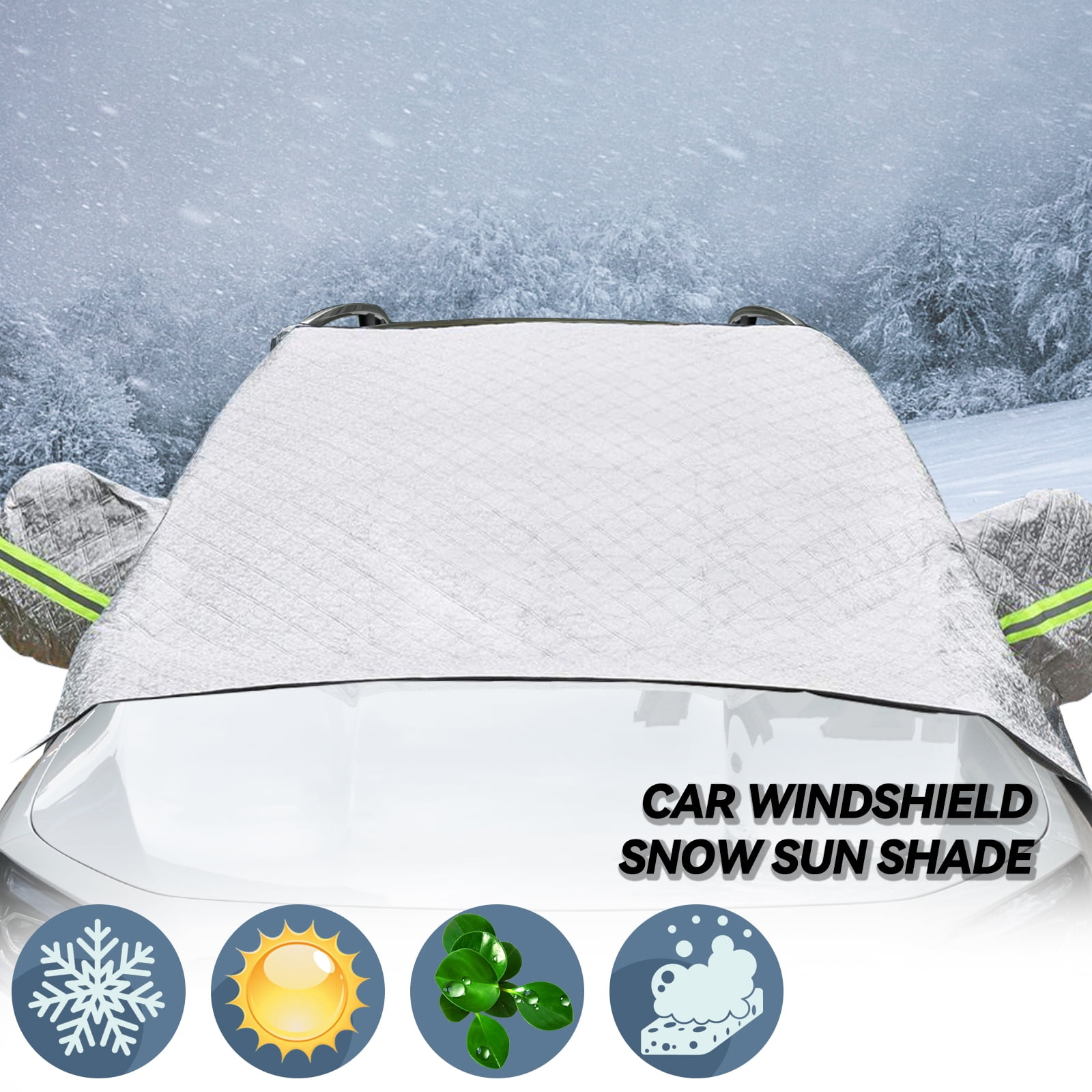 XUKEY Large SUV Auto Front Windshield Winter Frost Sunshade, Universal ...