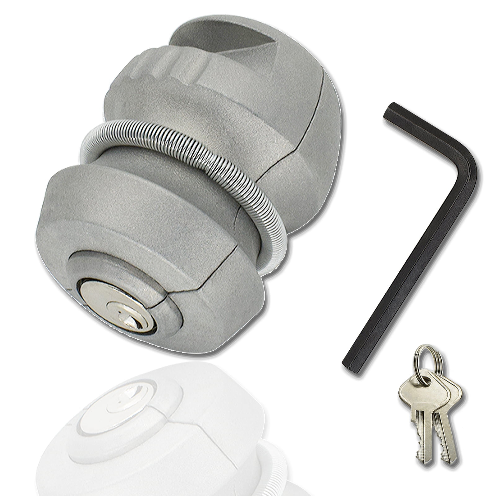 Yi Ya Su Trailer Coupling Lock, Anti-Theft Hitch Ball Lock, Zinc Alloy ...