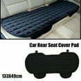 XUKEY Non-Toxic Plush Universal Car Rear Seat Cushion Cover, Soft ...