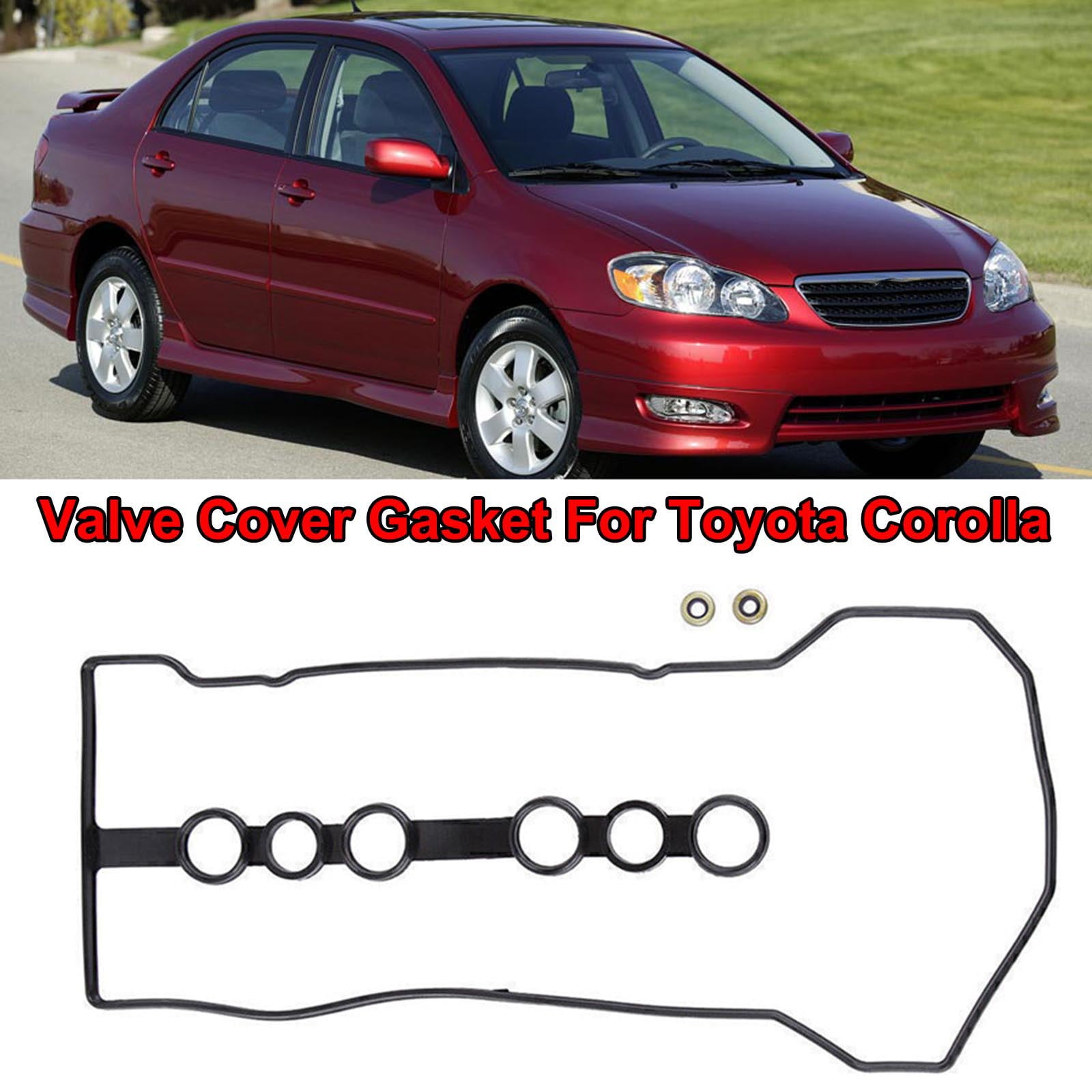 XUKEY Valve Cover Gasket Set Grommets for Toyota Corolla 1.8L DOHC 1998 ...