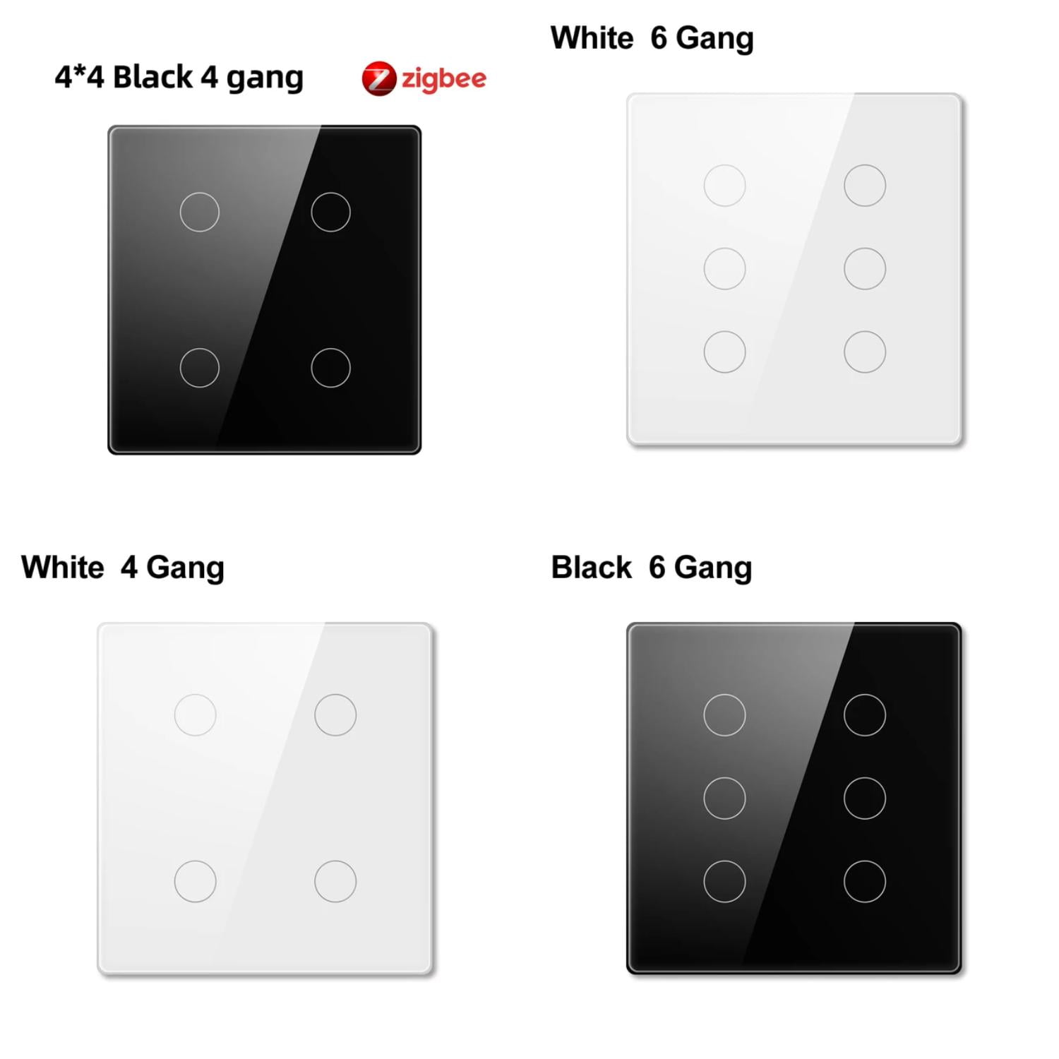 XULHAN Convenient Efficient and Advanced Smart Brazil WiFi/Zigbee Touch ...