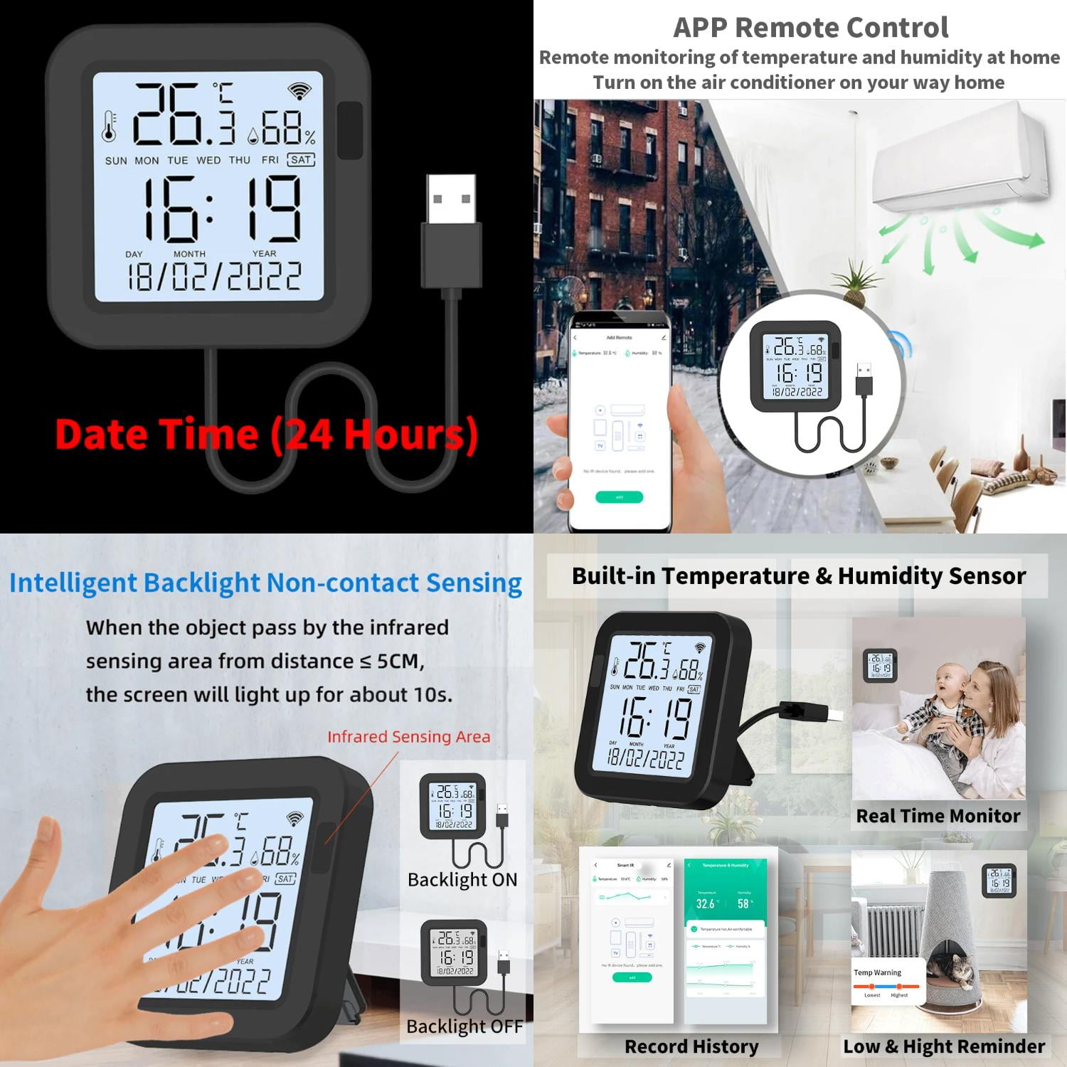 XULHAN Efficient and Convenient Smart Home Climate Control Device ...
