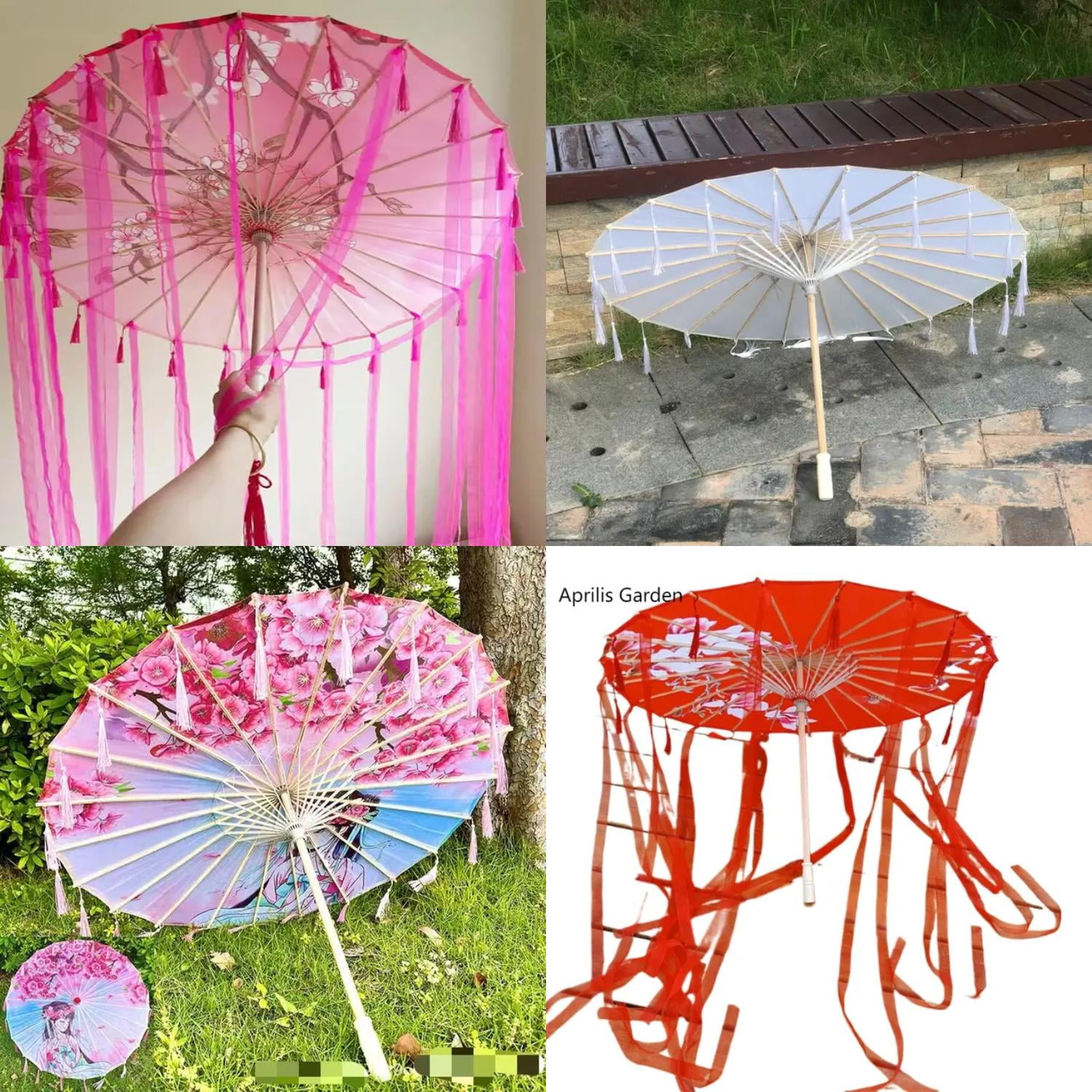 XULHAN Elegant Classical Lace Parasol with Fabulous Ancient Fairy ...