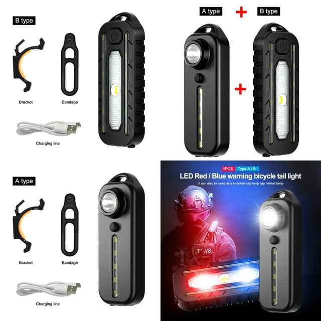 XULHAN Highly visible Rechargeable Safety Torch with USB charging for ...