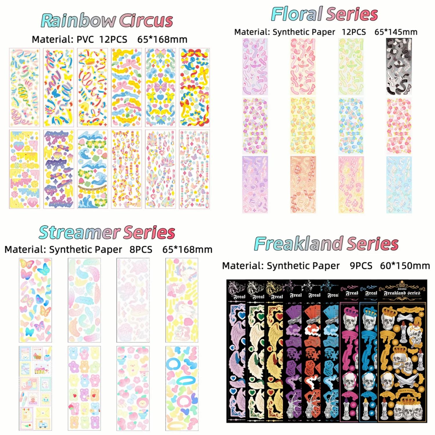 XULHAN Ultimate Collection of Aesthetic & Sparkly KPop Stickers Galore ...