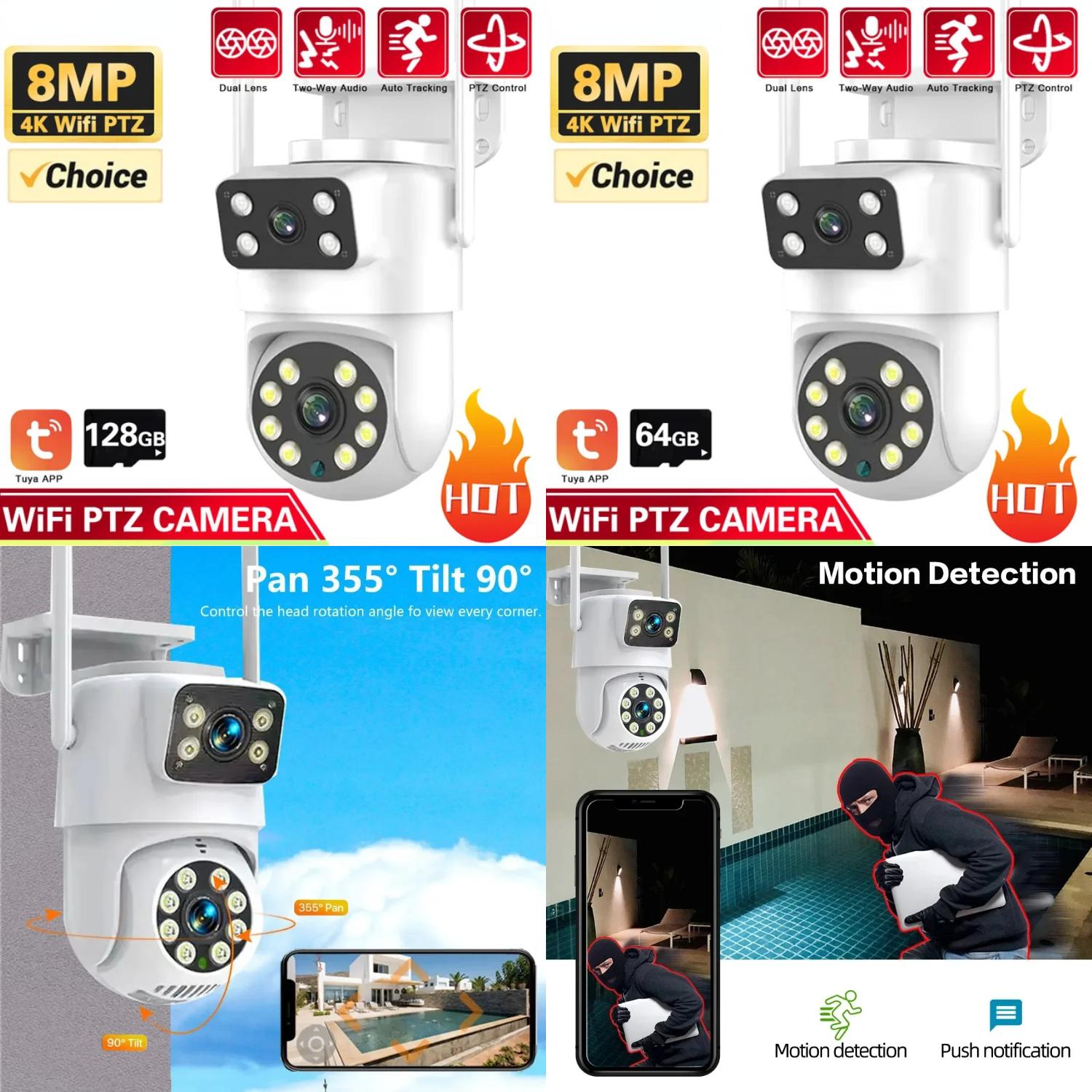 XULHAN Upgrade Your Home Security with this State-of-the-Art Dual Lens ...