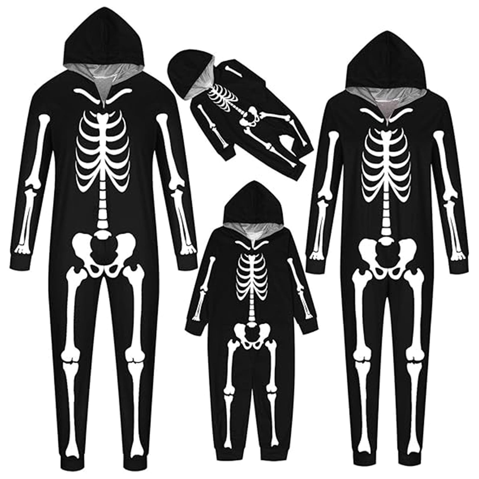 XUNHAO Matching Halloween Family Outfit Parent Child Outfit White ...