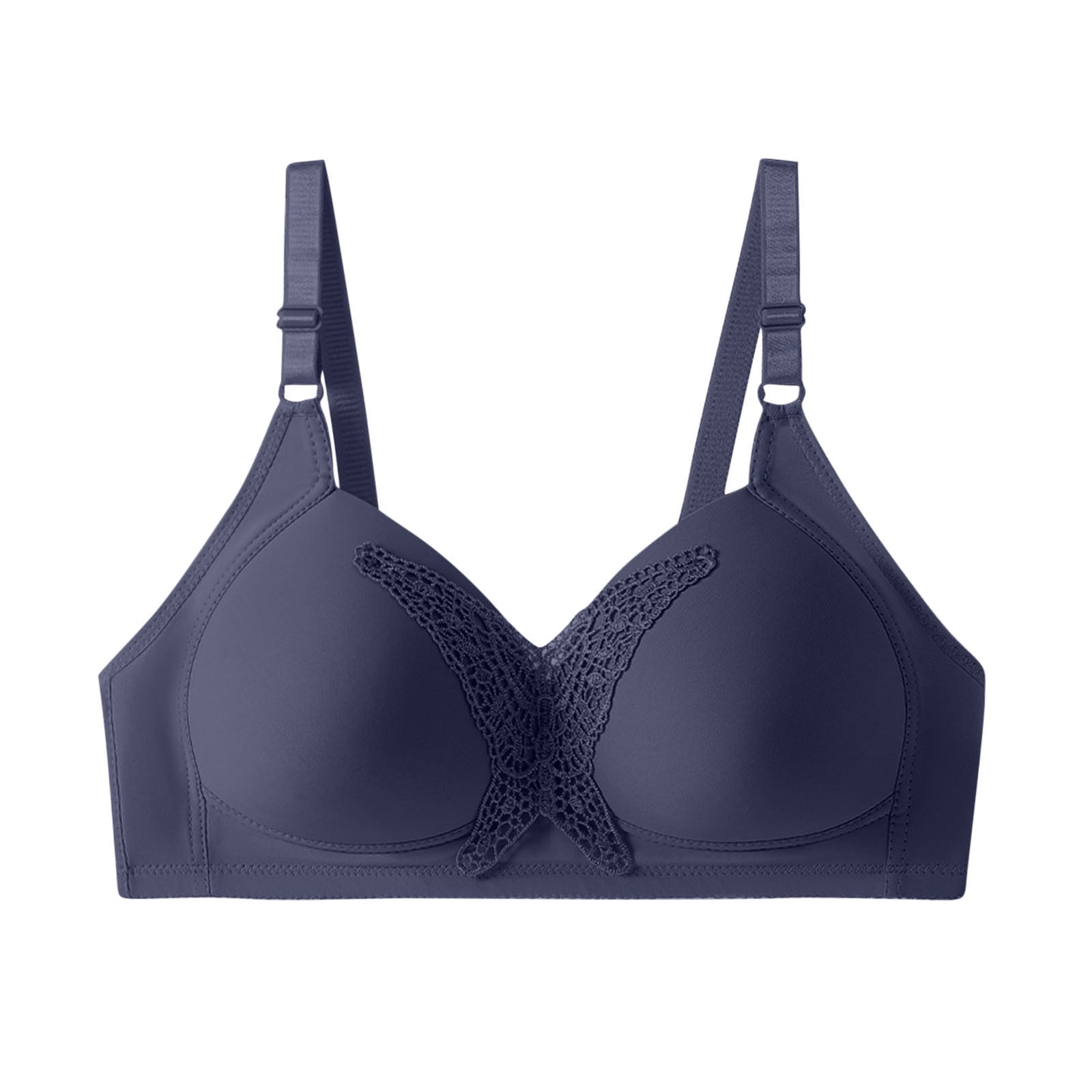 XUNKUSGA Bras for Women Underwire Minimizer Bras Push Up Sculpting ...