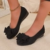 Miluxas Classic Solid Square Toe Ballet Flats for Women Comfort Casual ...