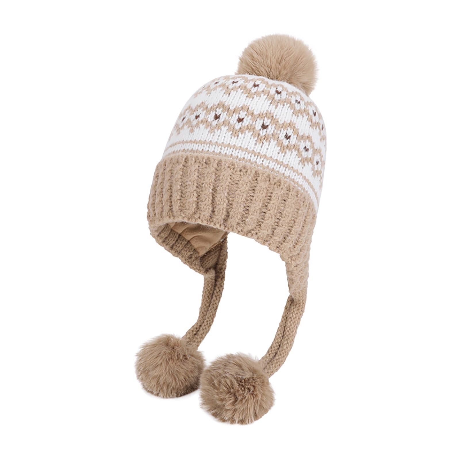 XUNKUSGA Hats for Women Winter Warm Fleece Lined Winter Cap for Women ...