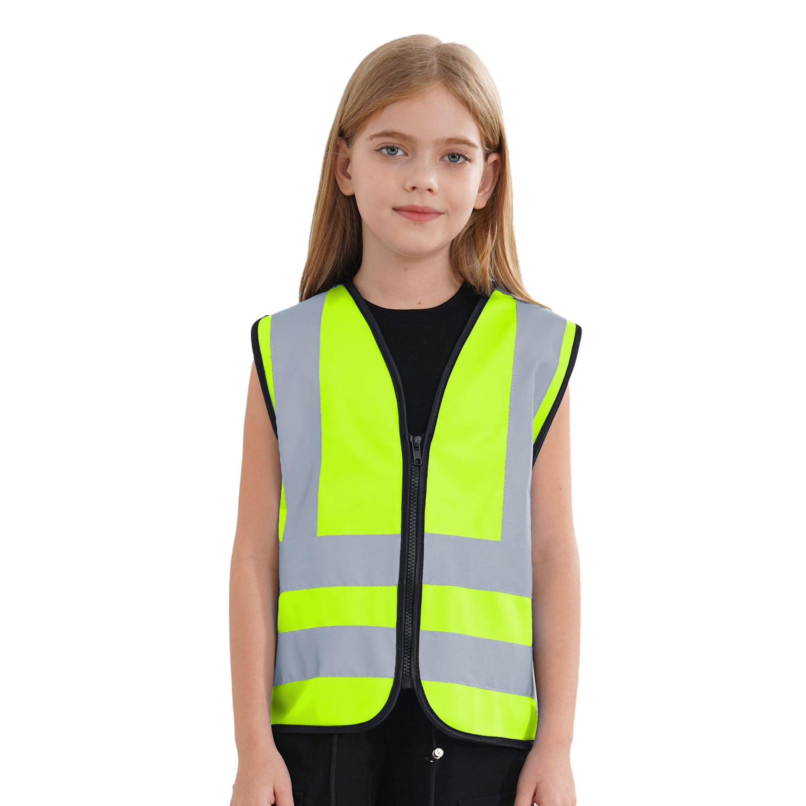 XUNZOO Kids Safety Vest High Visibility Reflective Vest Construction ...