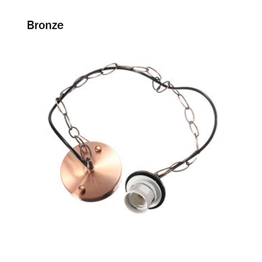 XUQIANG Vintage Retro Edison Lamp E27 Socket Pendant Lights Bulb Socket ...