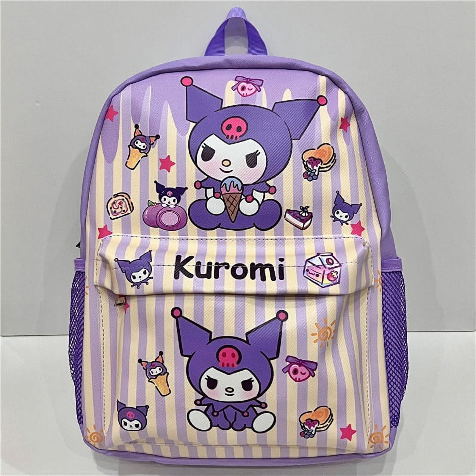 XUX Cartoon Kuromi My Melody Cinnamoroll PU Waterproof Children ...