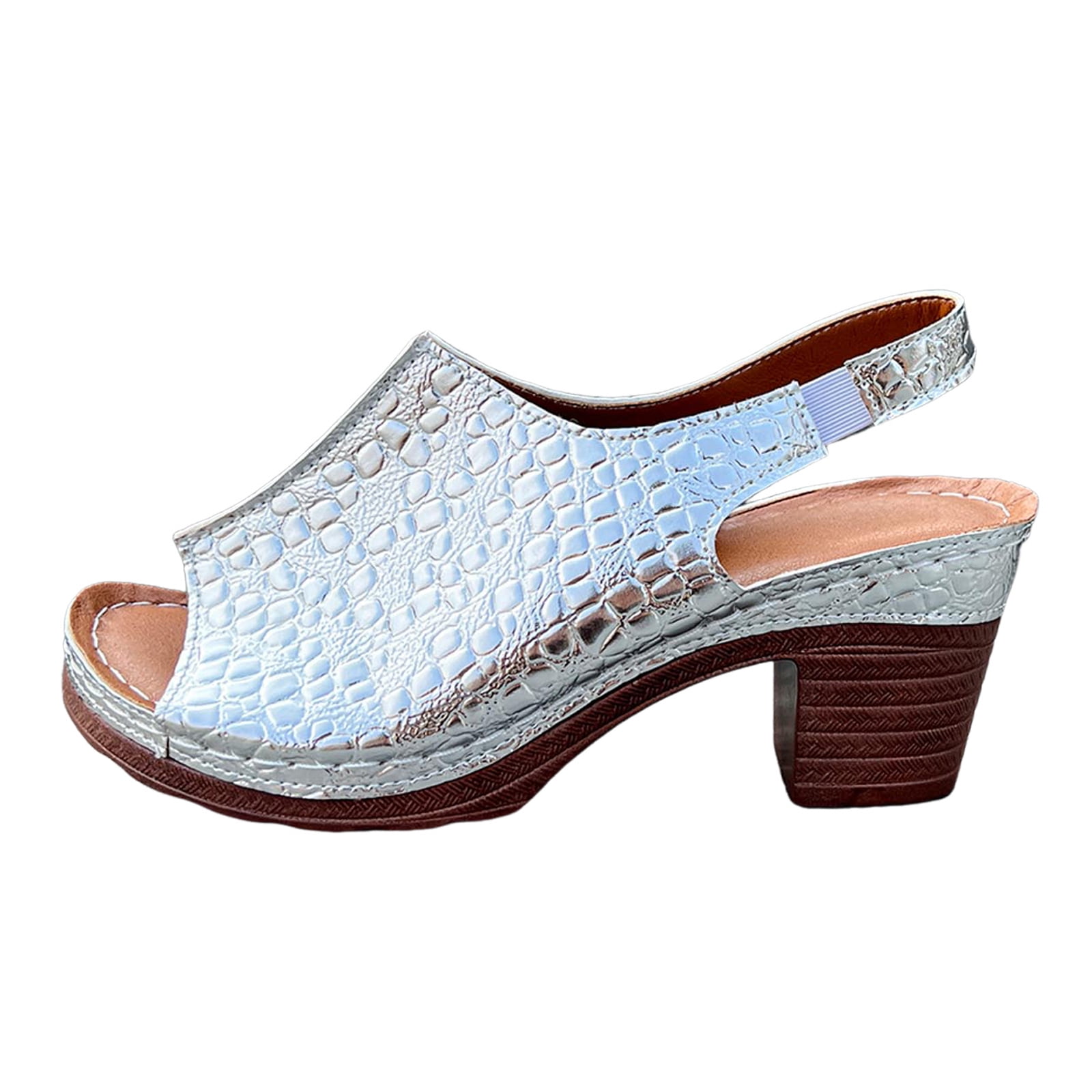 XUXIANYIP Women Slides Sandals Shippers with Platform Peep Toe Flip ...