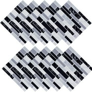 Yannee Peel and Stick Mosaic Backsplash Tiles, Self Adhesive, Removable ...