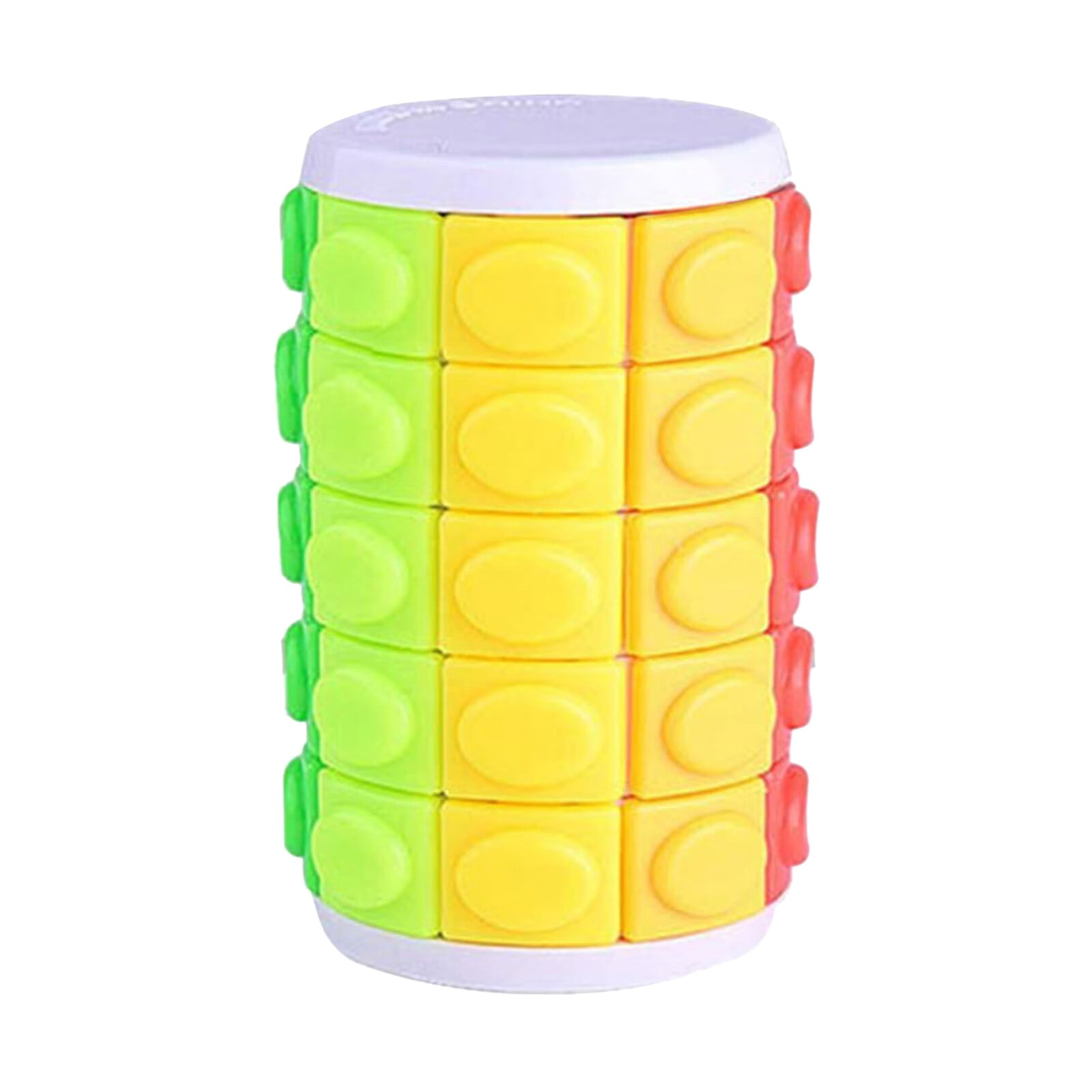 XUYAN 3D Cube Puzzle | Cylindrical Cube Brain Teaser Puzzle Game ...
