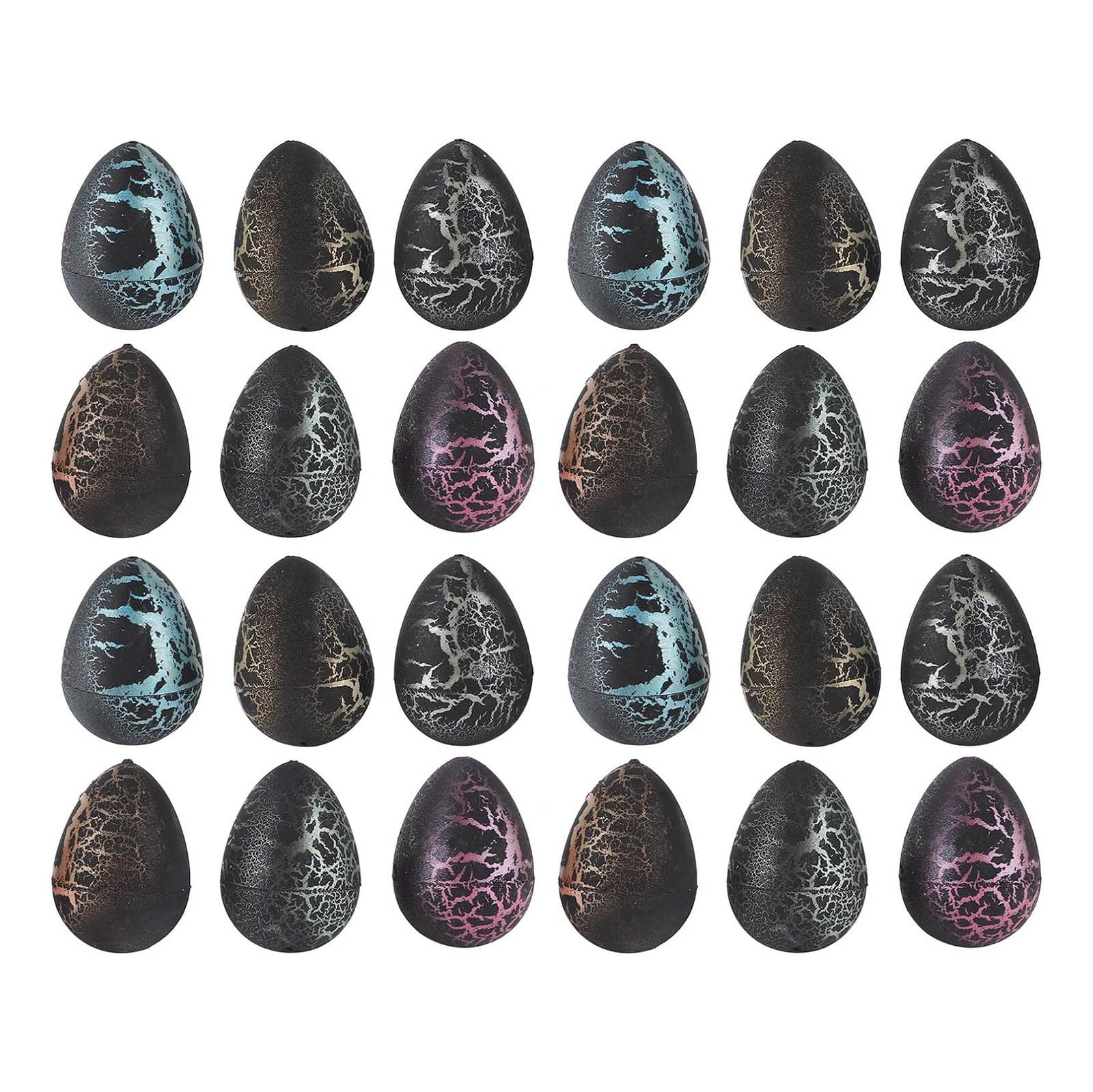 XUYAN 60 Pack Dinosaur Eggs Hatching Egg Grow In Water Crack with ...