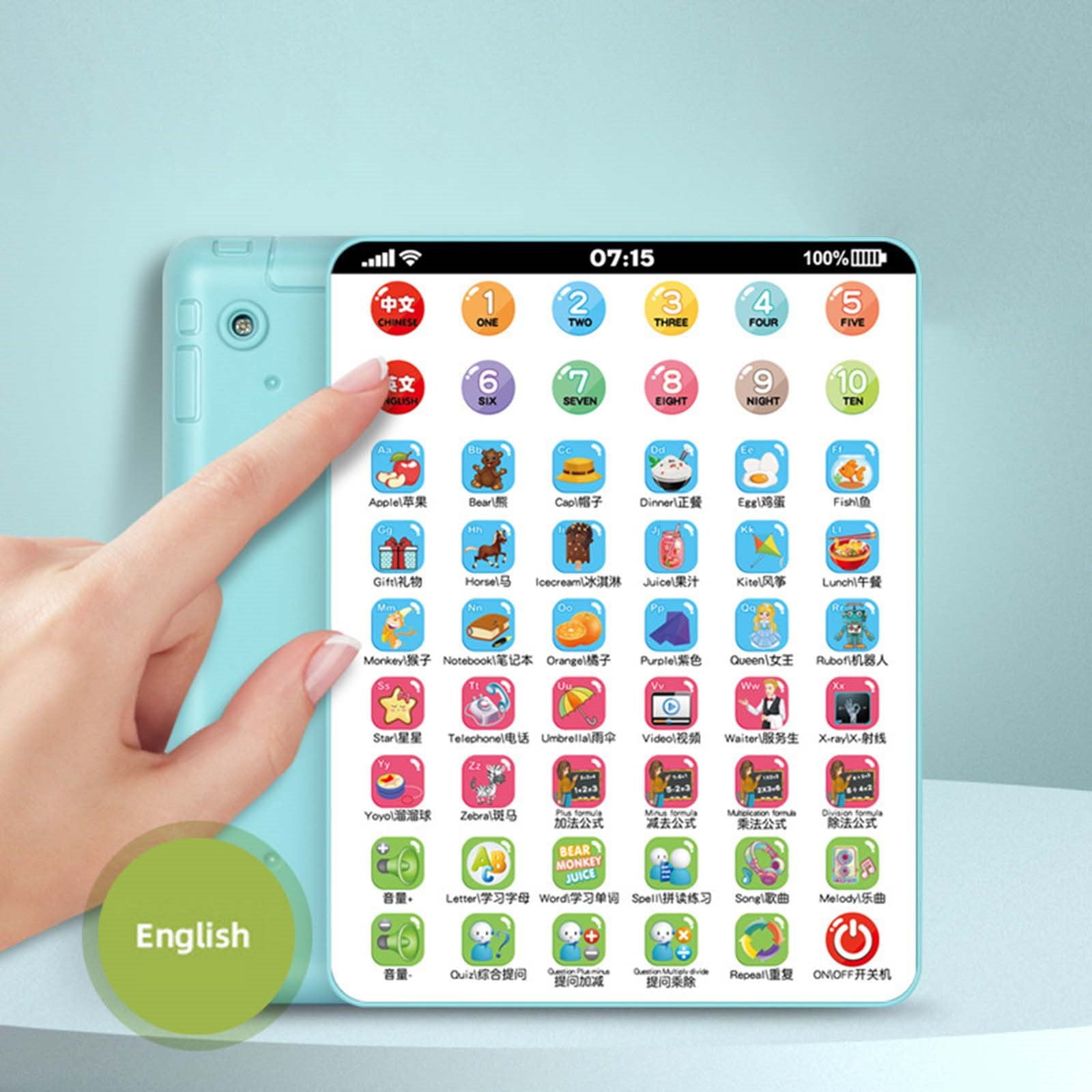 XUYAN Children's Tablet Reading Machine Children's Gift for Education ...