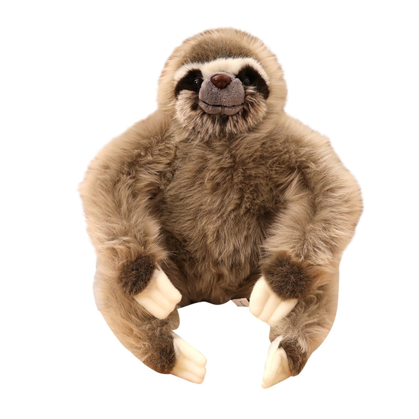 XUYAN 12.5" Lifelike Sloth Plush Toy Adorable Hugging Companion Soft ...