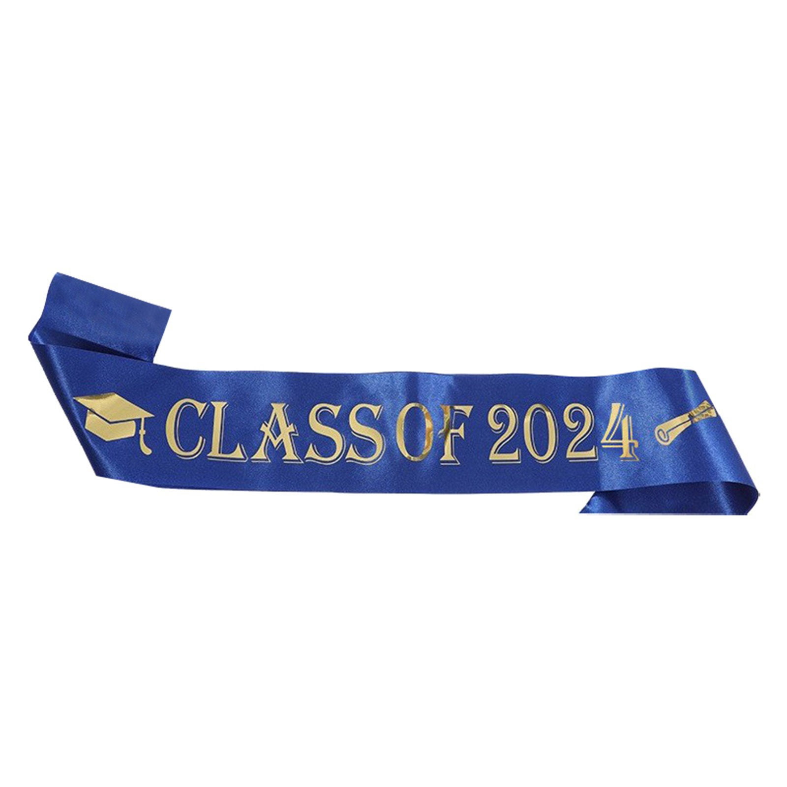 XUYAN 2024 Graduation Strap 63" Graduation Strap Ceremonial with Gold ...