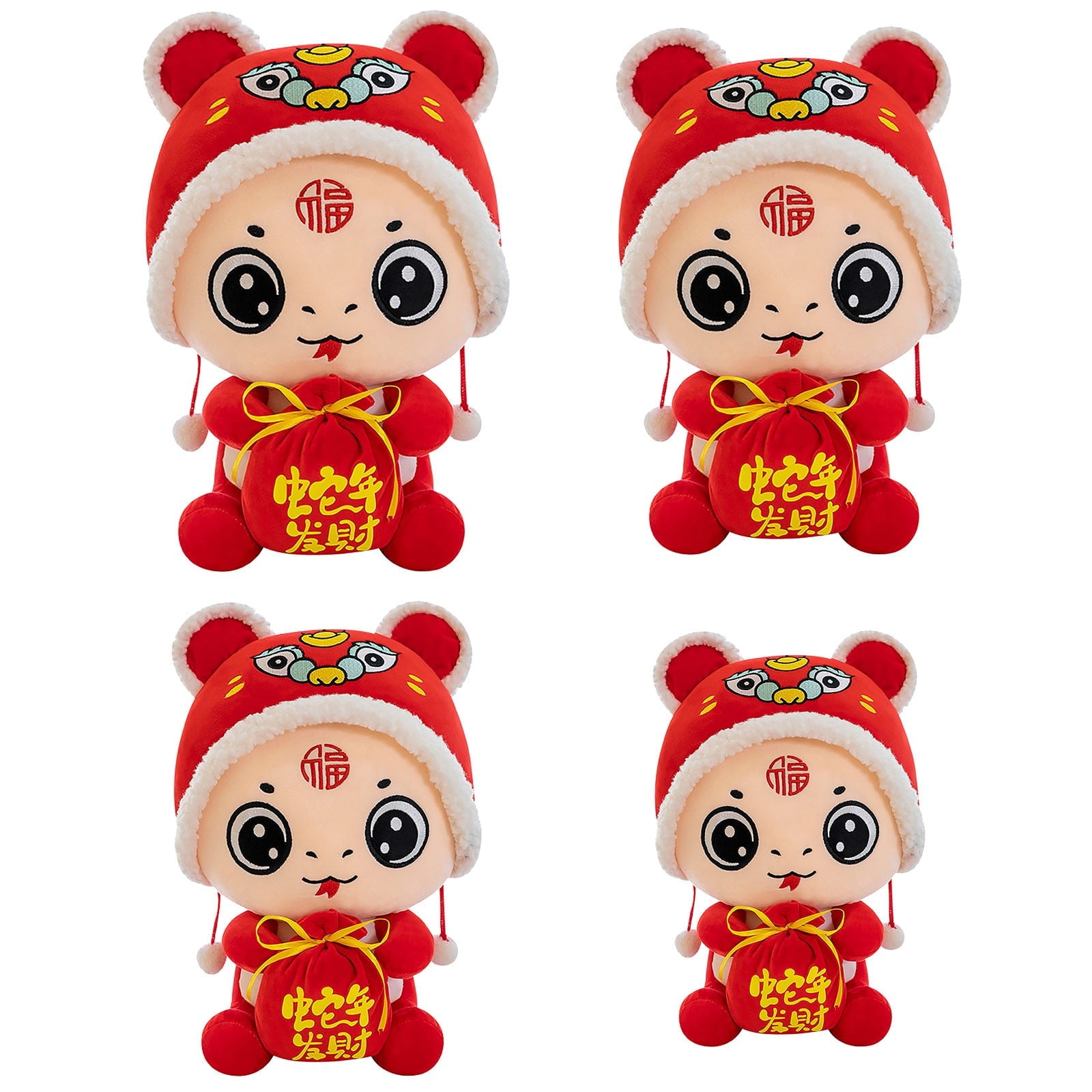 XUYAN Chinese Plush 2025 Year of The Stuffed Animal Plush Chinese New ...