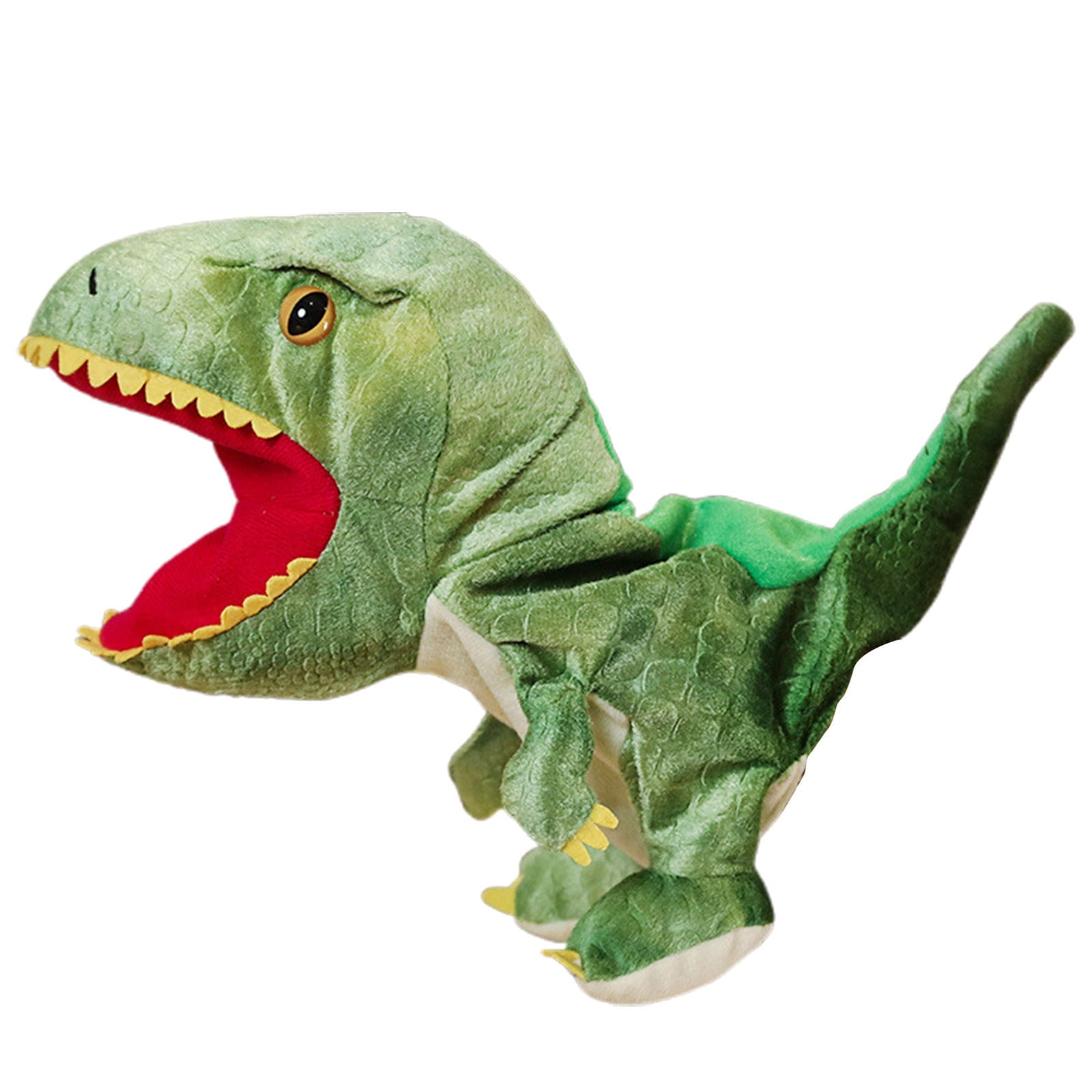 XUYAN Cute Plush Doll Hand Puppets for Parent Child Games with Dinosaur Glove Dolls and Various ...