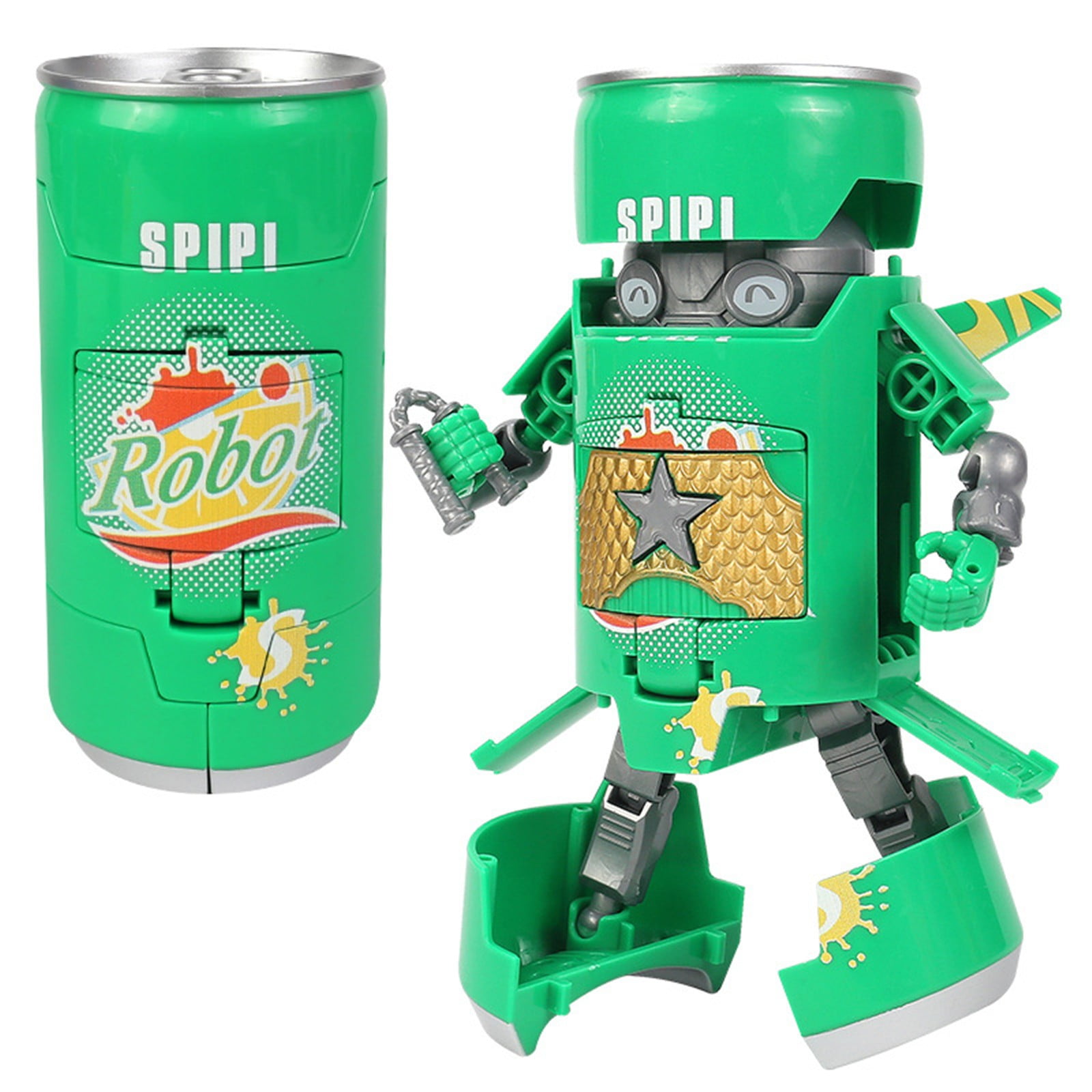 XUYAN Morphing Toy Model Drink Robot Morphing Robot Morphing Toy Robot ...