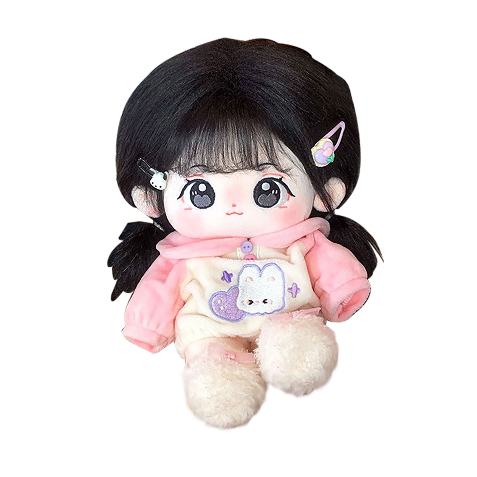 XUYAN Plush Doll 20cm Cute Cotton Doll with Skeleton Anime Plushies ...