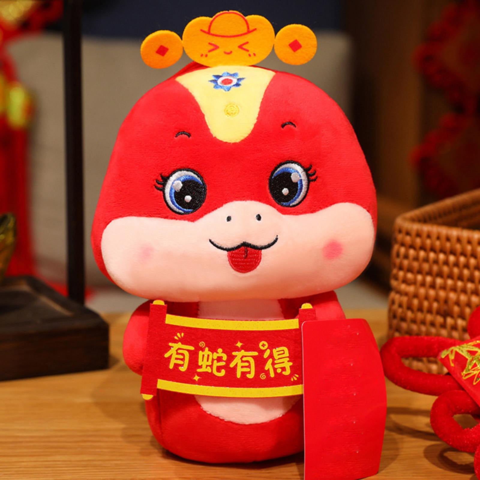 XUYAN Plush Toy Plush Stuffed Toy Year of The Doll Cuddly Plushie Toy ...