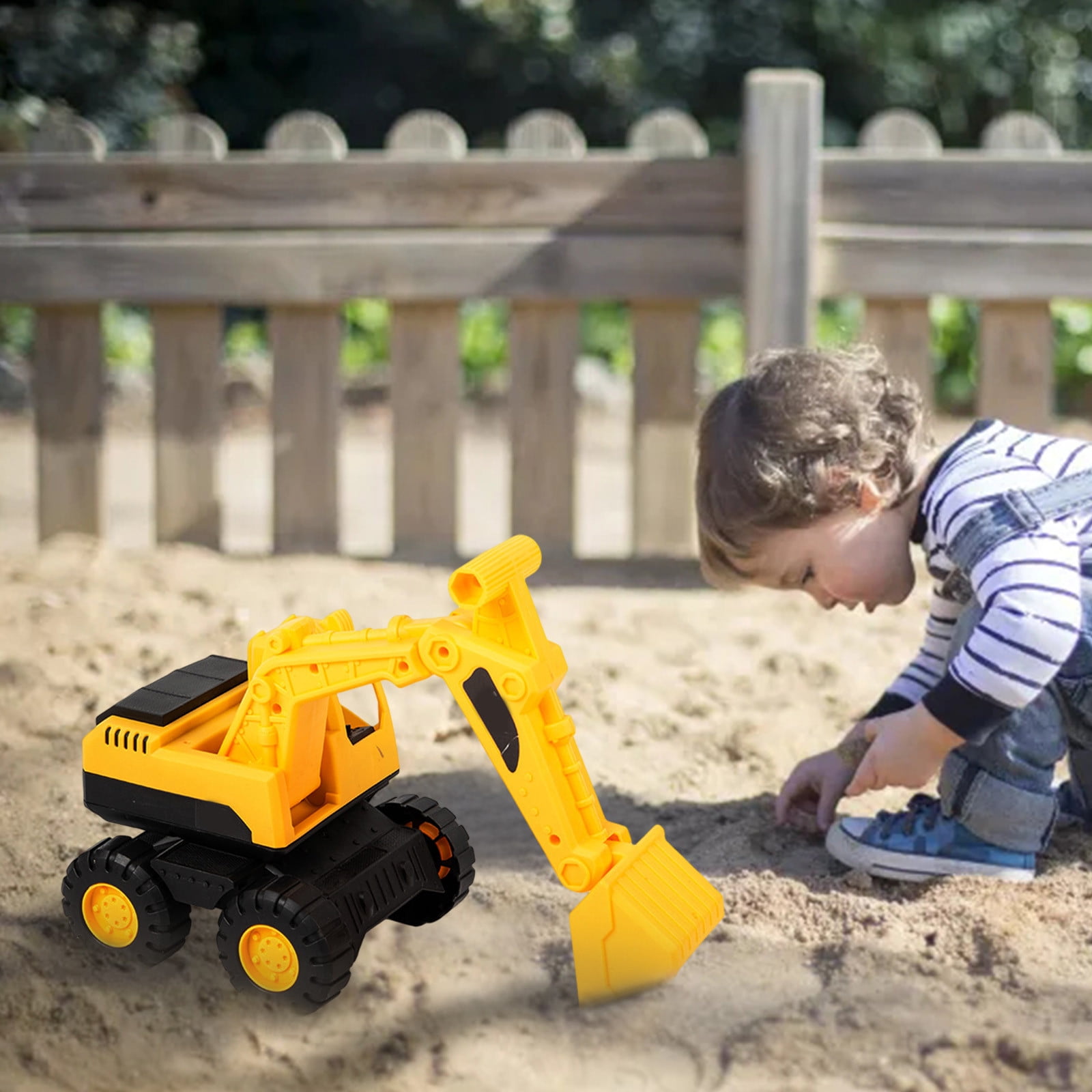 XUYAN Construction Vehicle Toys Diecast Metal Excavator and Dump Truck ...