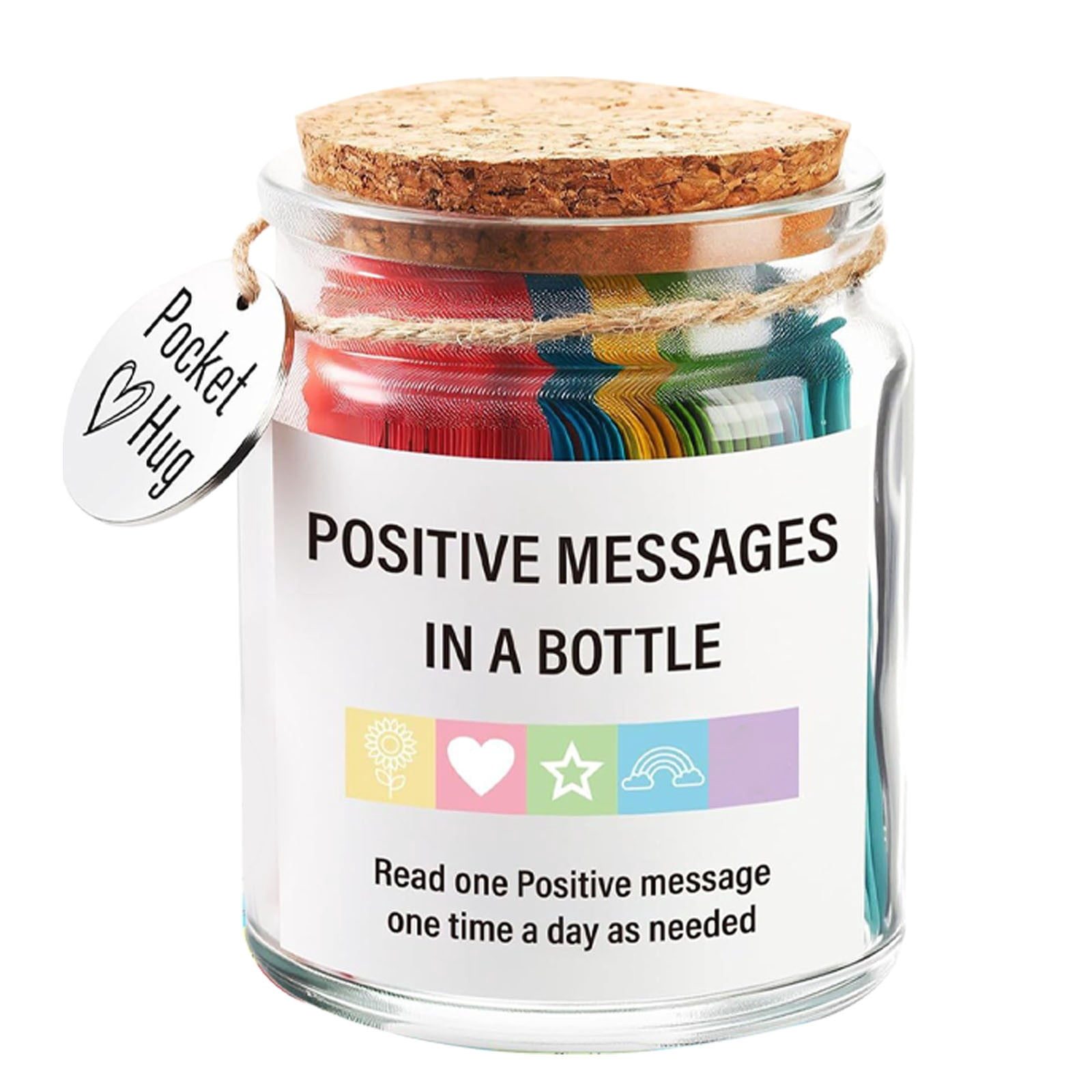 XUYAN Encouraging Messages Bottle | Positive Affirmation Jar Daily ...