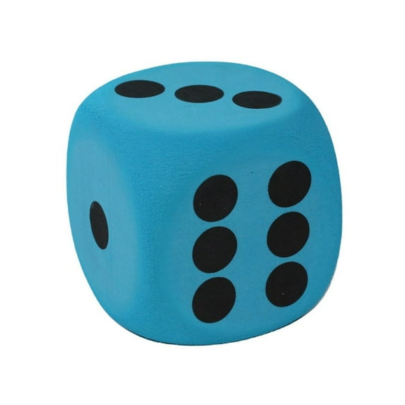 XUYAN Large Foam Dice Color Foam Dice 3.15 Inches Big Dice for Building ...