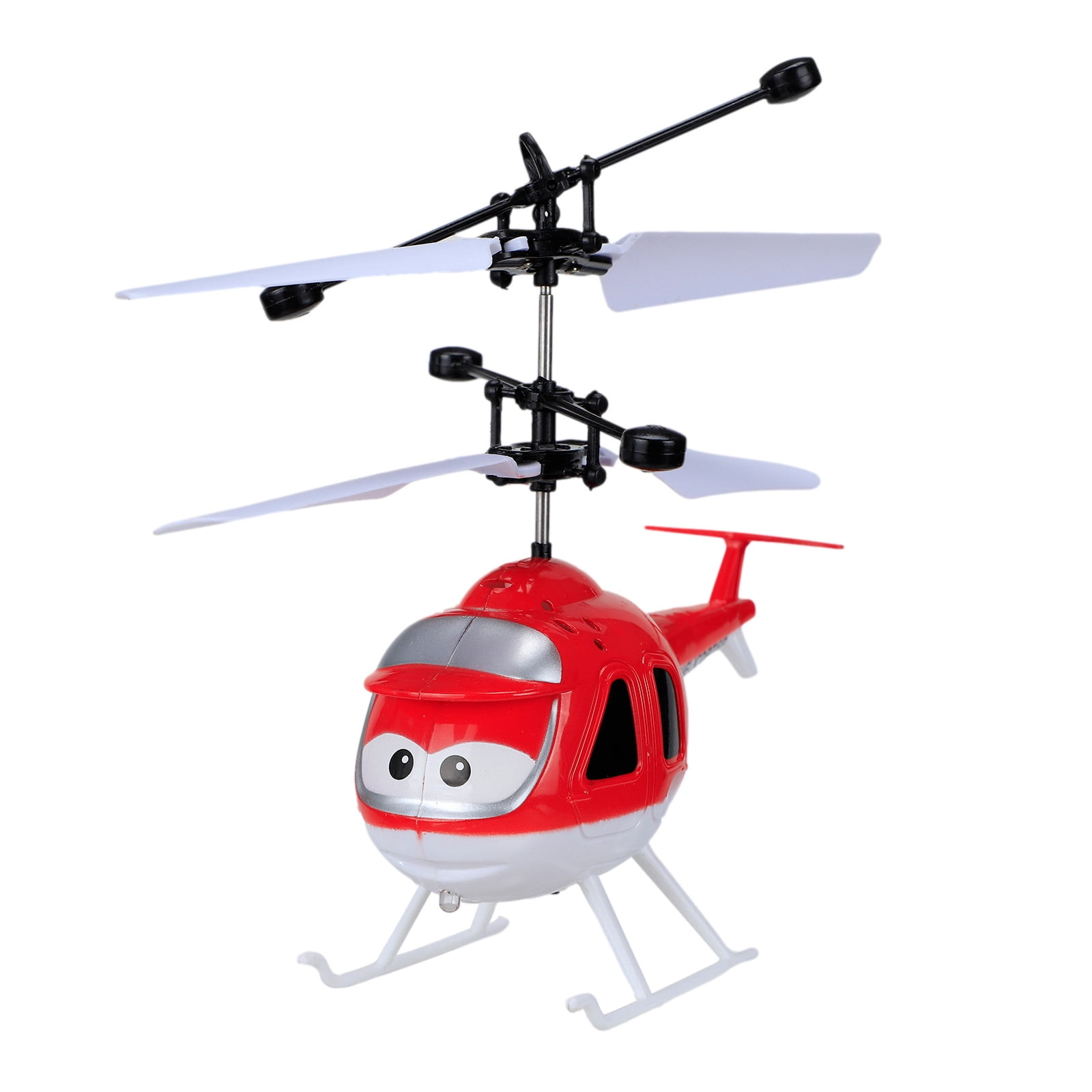 XUYAN Mini Cartoon Infraed Induction Helicopter Aircraft Flashing Light ...