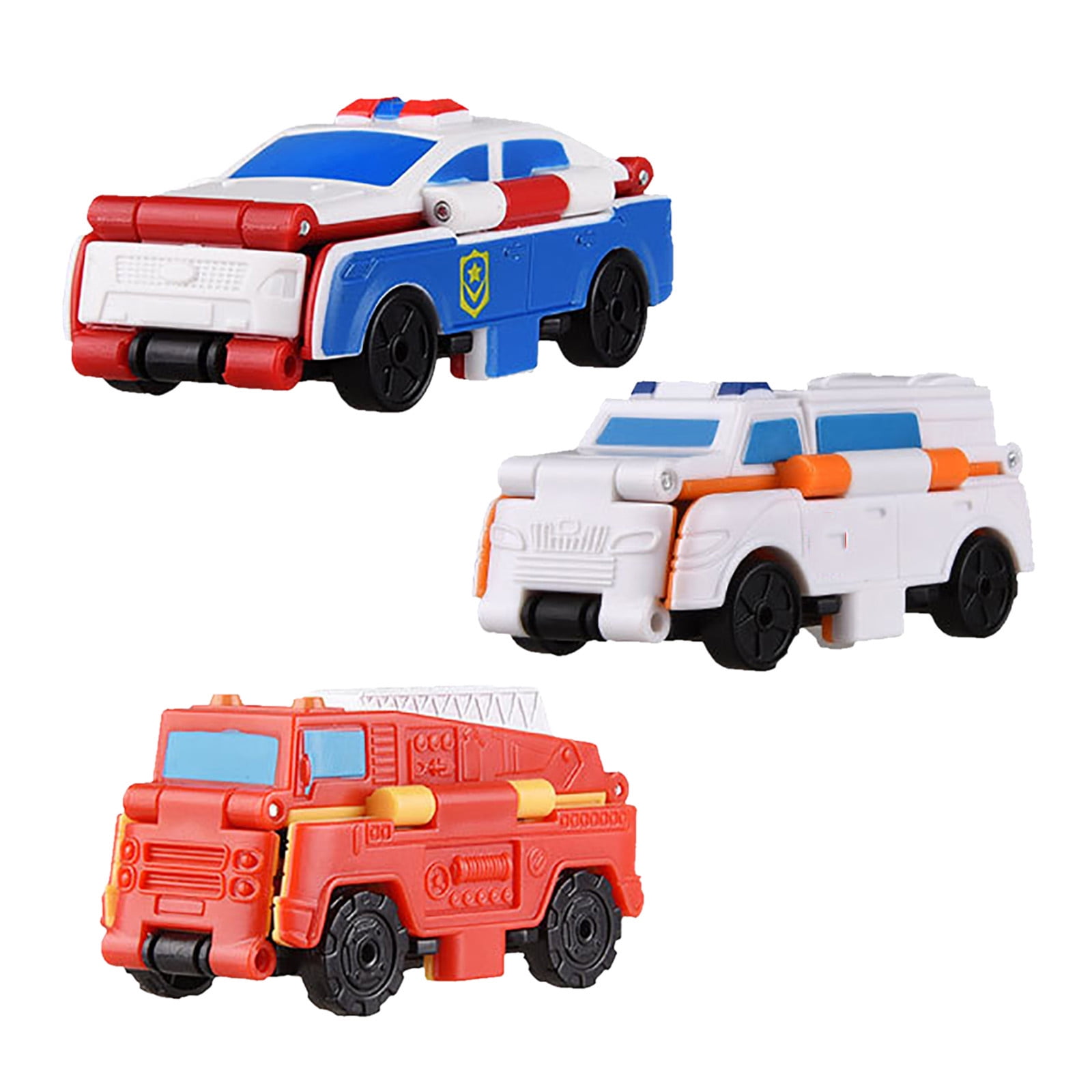 XUYAN Reverse Car Toy Set Creative Reverse Car Toy Pull Back Toy Car ...