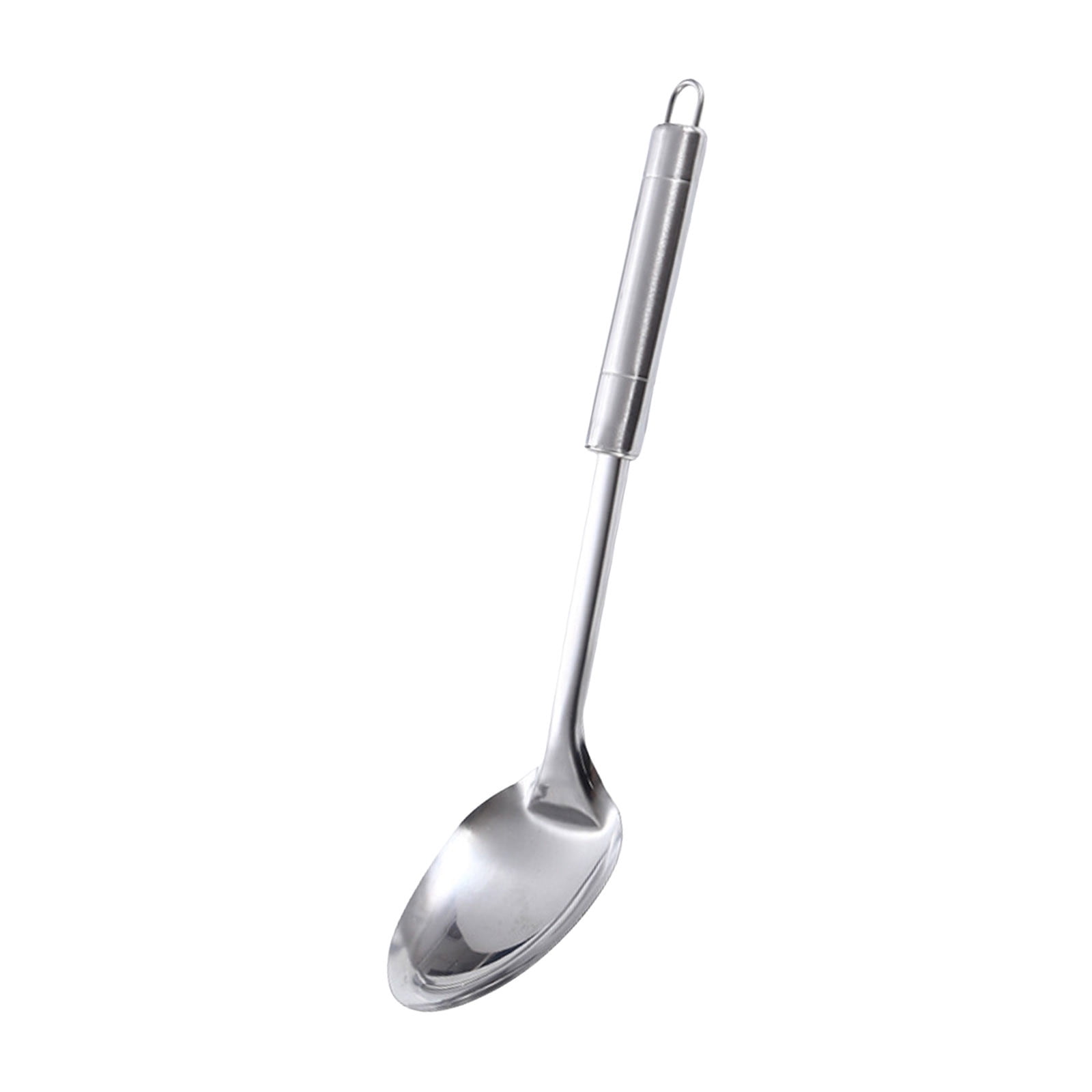 XVSSAA Stainless Steel Big Serving Spoons for Cooking - Metal Basting Spoon - Large Kitchen ...
