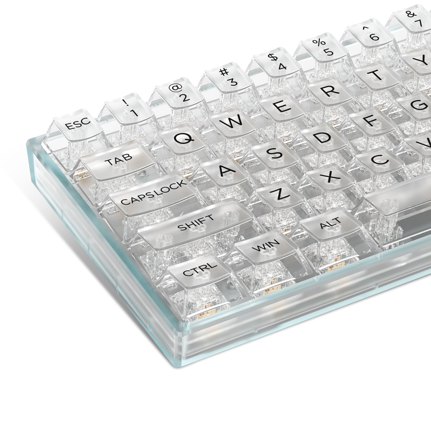 XVX 140 Keys Transparent Keycaps for Keyboard 60 Percent,PBT Japanese ...