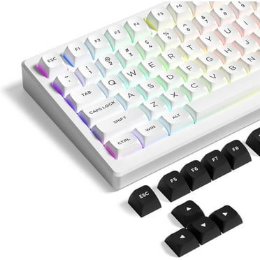 German Keycaps XDA Profile PBT DE Keycap Dye-Sub ISO Alice Layout 7U ...