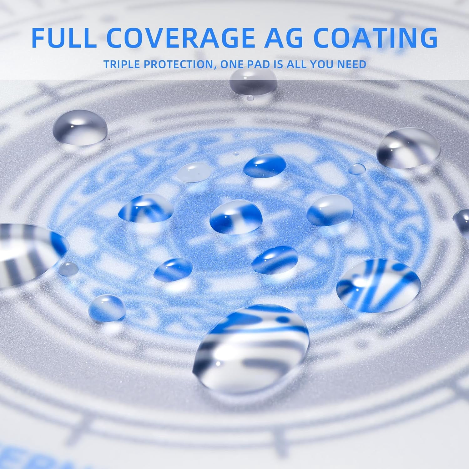 XVX White Glass Mouse Pad 4.0, Hard Mousepad for Gaming, Ultra-Smooth ...
