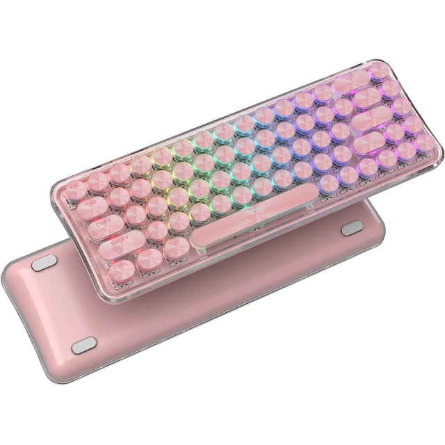 XVX Womier K68 Typewriter Wireless Mechanical keyboard 65% ,Bluetooth 2 ...