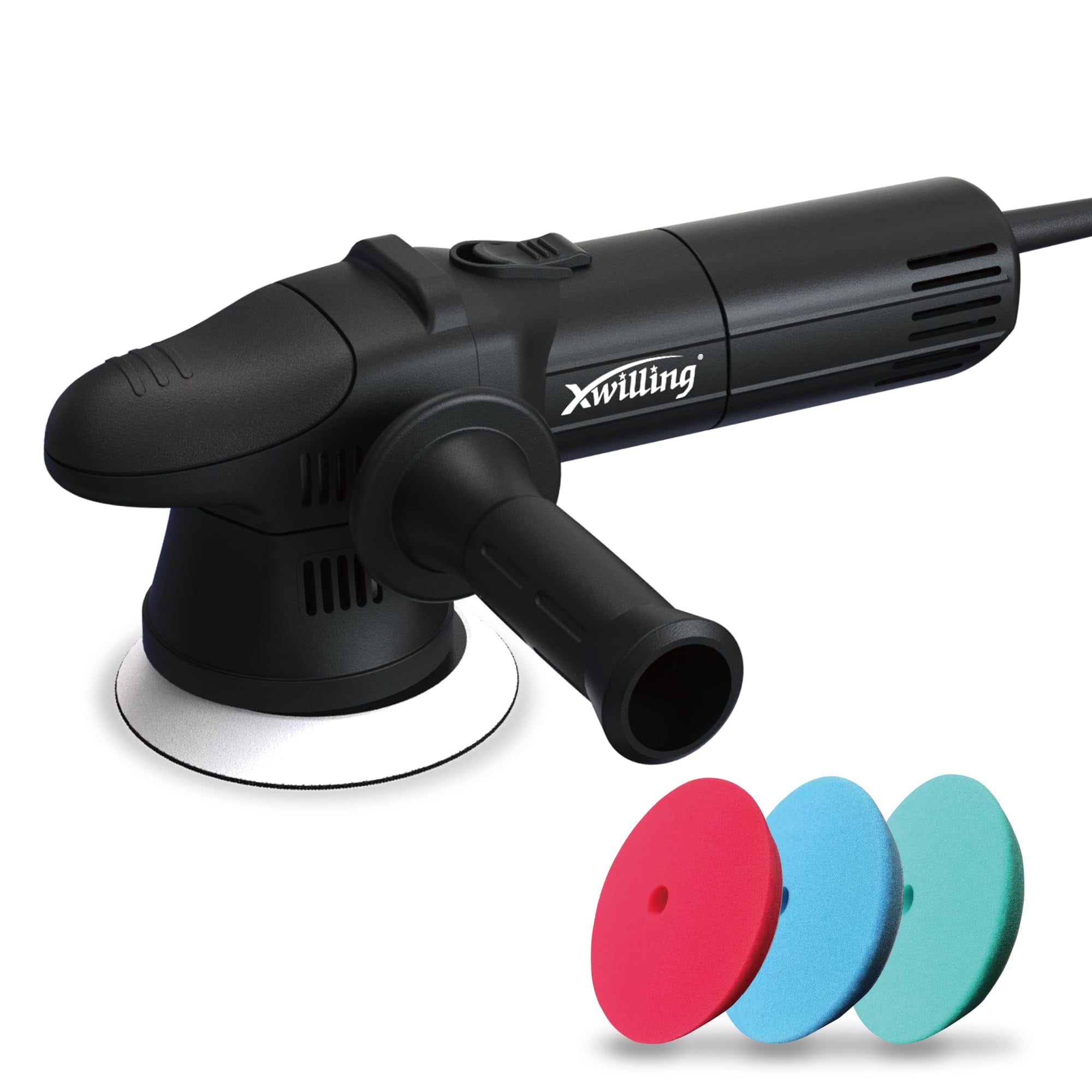 XWILLING Buffer Polisher, 5-Inch 8MM Dual Action Random Orbital Car ...