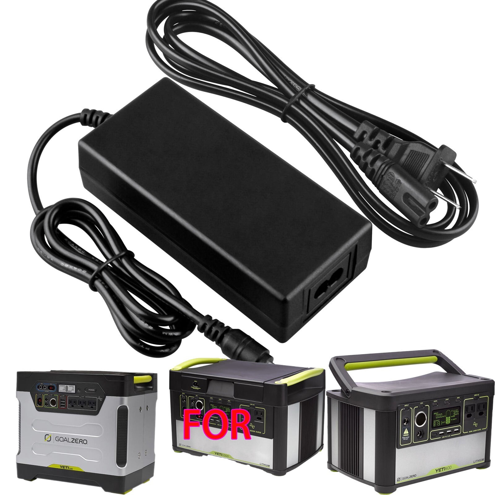 XWNV 20V AC/DC Adapter For Goal Zero Yeti 400 1000 1250 Power Bank ...