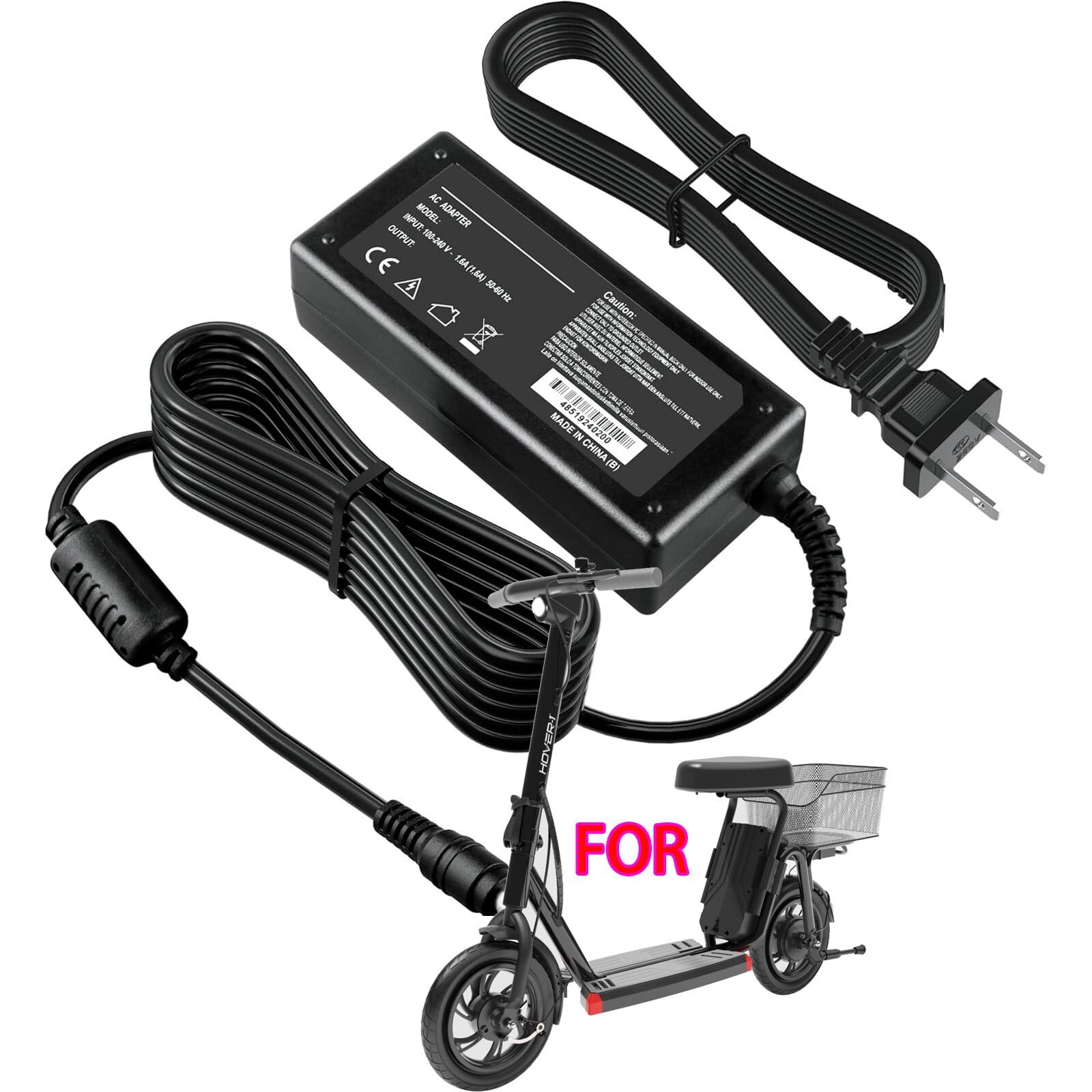 XWNV AC Adapter For Hover-1 Alpha Cargo E-Scooter Model: DSA-ALCG Power ...