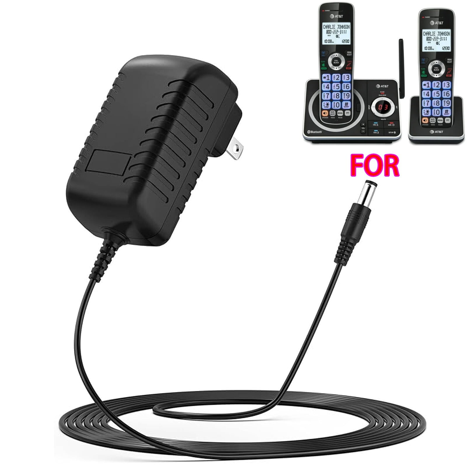 XWNV Adapter for AT&T DLP72212 DLP72222 DLP72312 DLP72412 2 3 4 Handset ...