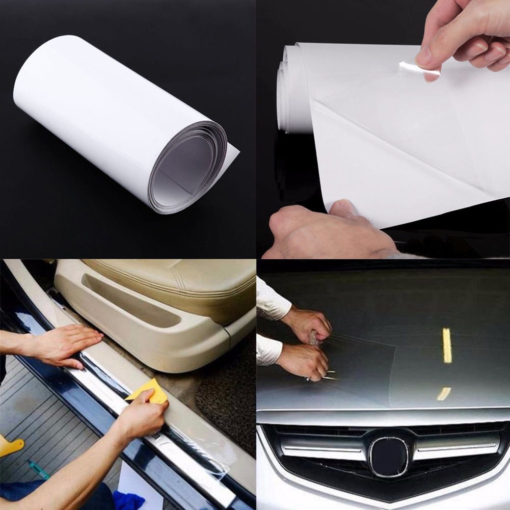 XWQ Car Self Adhesive Transparent PVC Paint Protection Film Anti ...