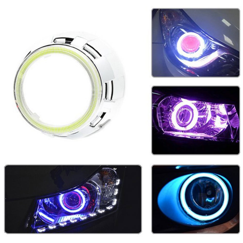 XWQ 60mm-120mm Car Vehicle Universal COB Angel Eye LED Ring Light ...