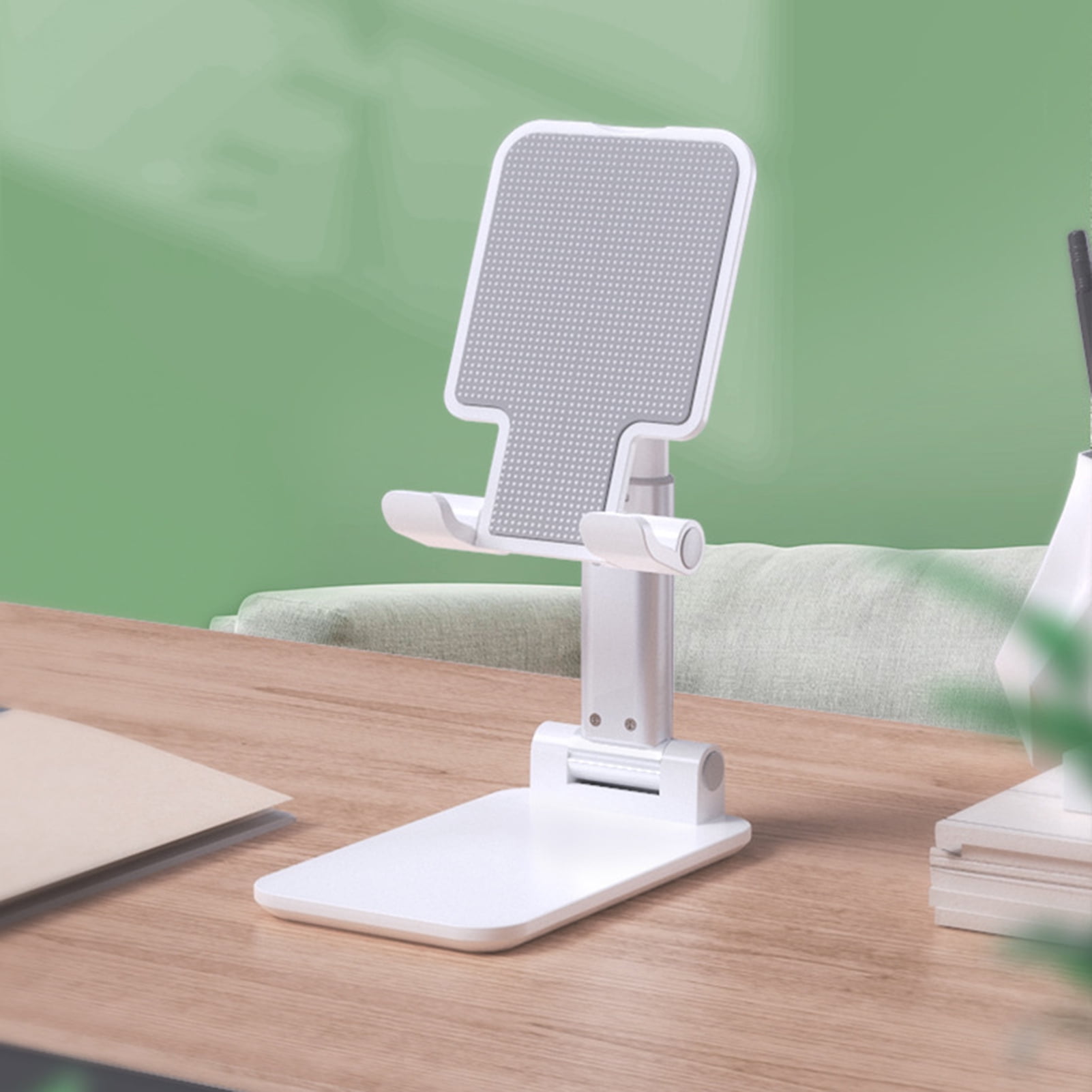 XWQ ABS Height Adjustable Sturdy Phone Stand Foldable Retractable Phone ...