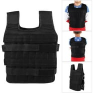 Costway 20LBS Workout Weighted Vest Mesh Bag Adjustable Buckle Fitness ...