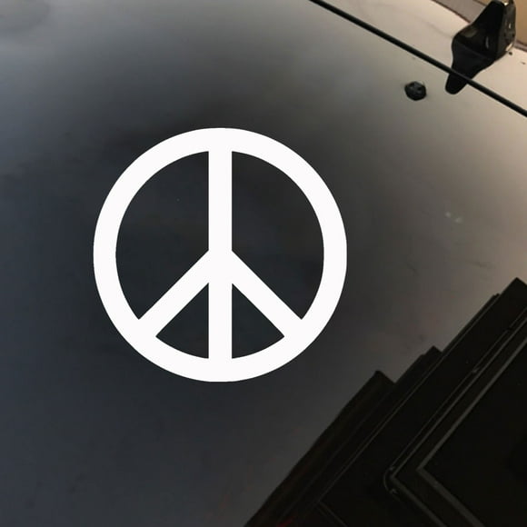 Peace Sign Decals Cars