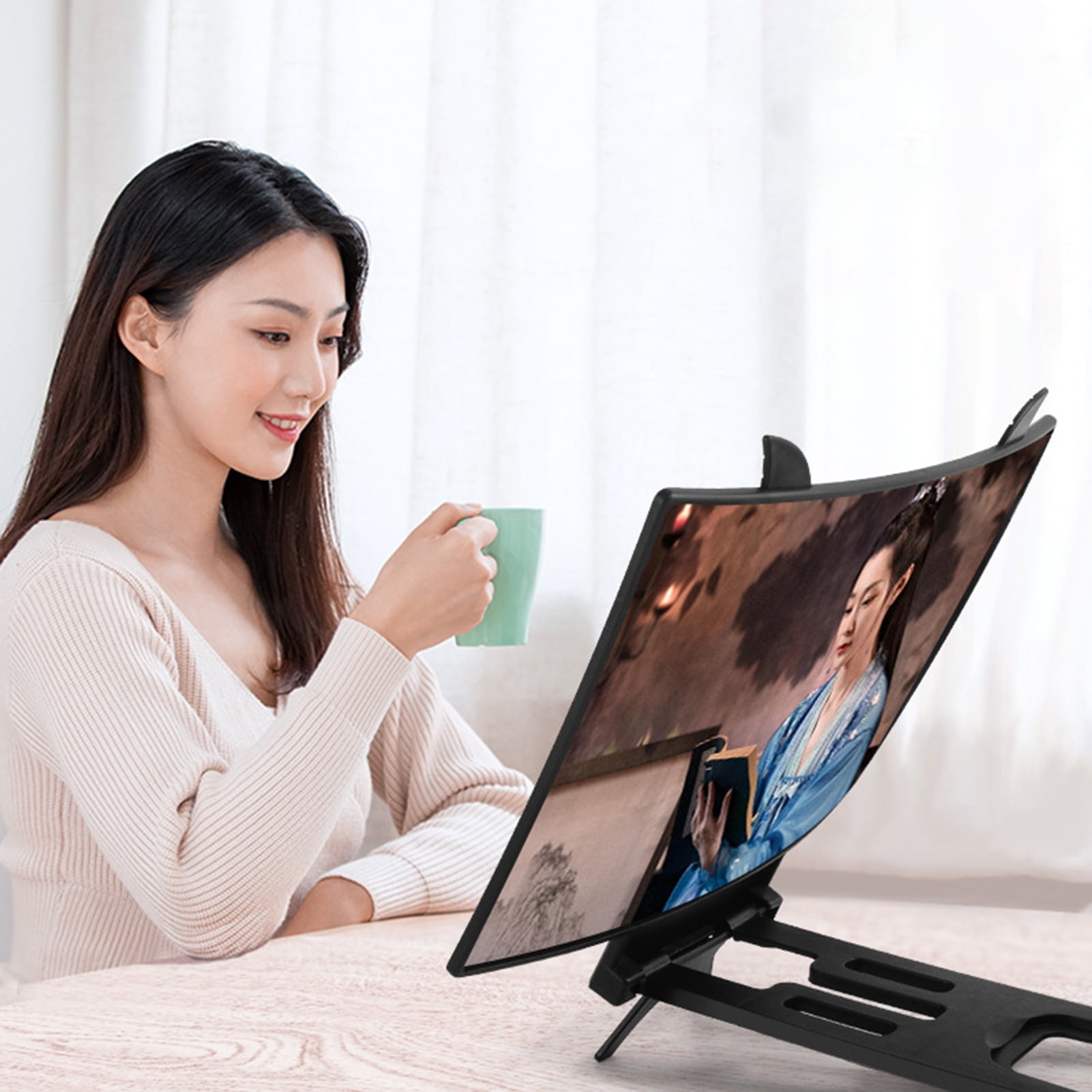 XWQ Phone Amplifier 10 inch Multi-function Large Screen Tablet Screen ...