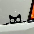 XWQ Reflective Peeking Cat Animal Car Styling Decorative Stickers Auto ...